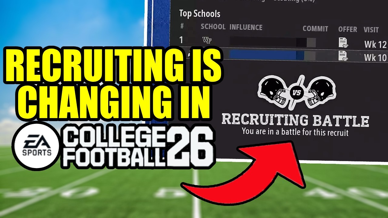 EA Is About To COMPLETELY CHANGE RECRUITING in CFB 26 Dynasty - YouTube