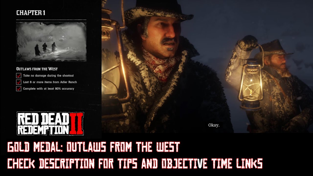 RDR 2: "Outlaws from the West" Gold - YouTube
