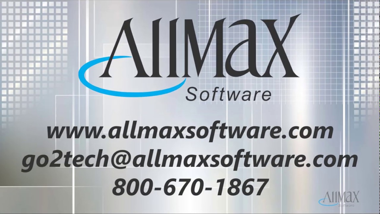 Tech Tip - AllMax Knowledge Base - YouTube