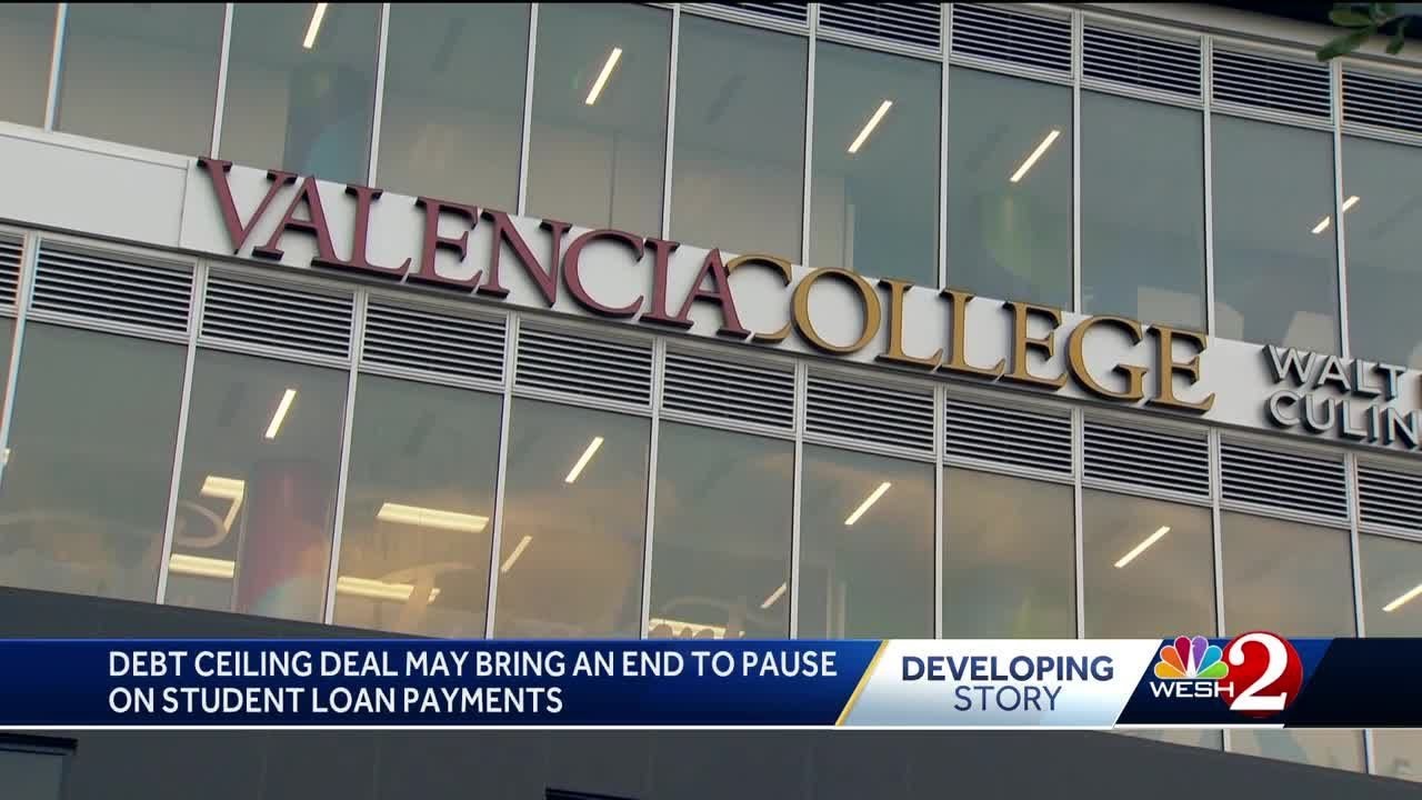 Debt ceiling deal could reinstate student loan payments - YouTube