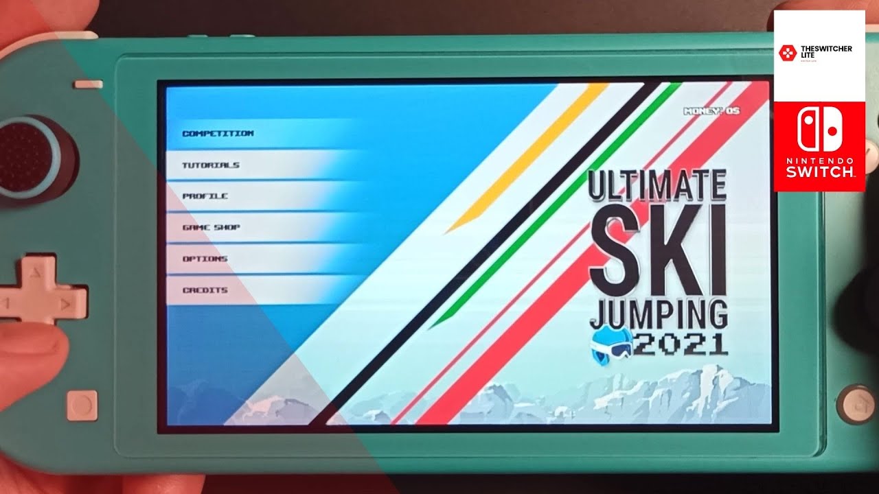 Ultimate Ski Jumping 2021 Nintendo Switch Lite Gameplay - YouTube