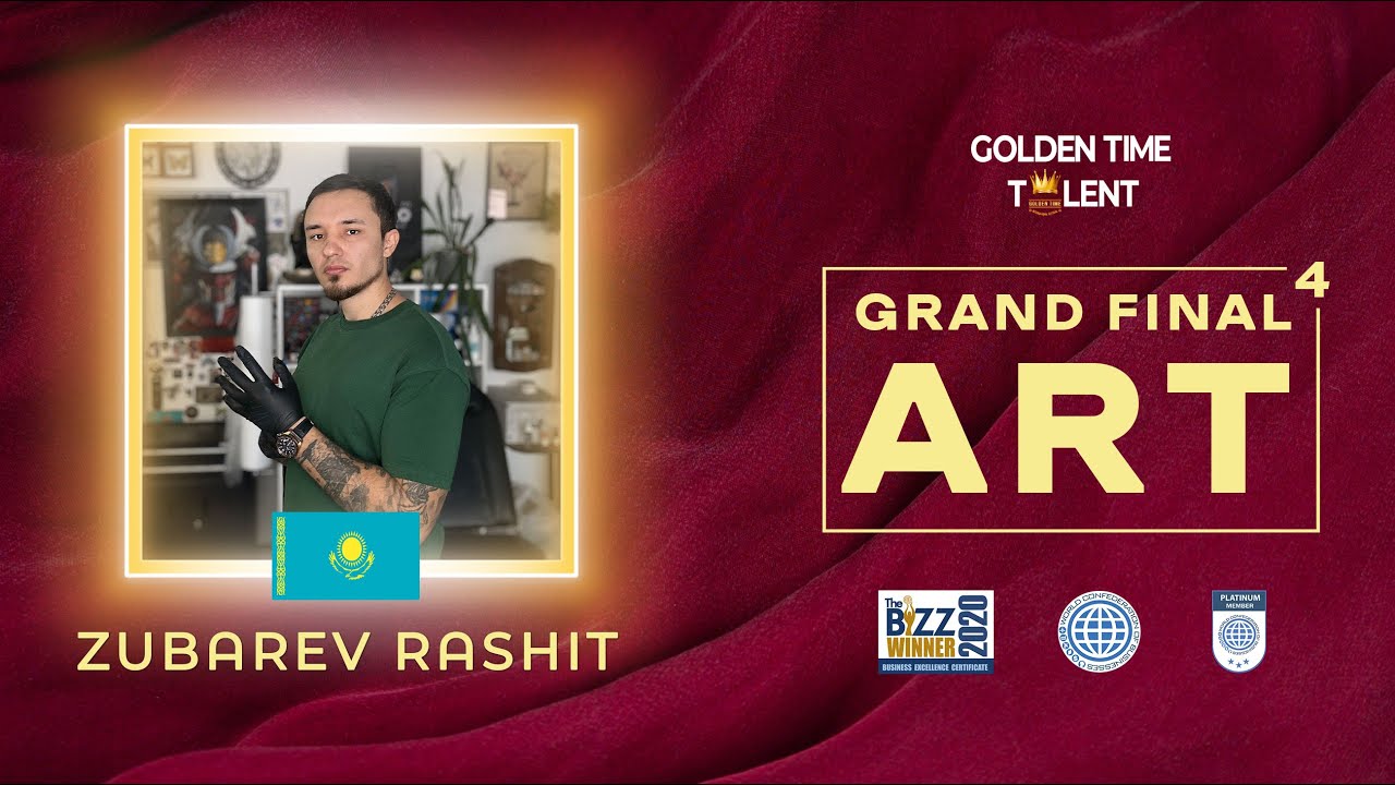 GOLDEN TIME TALENT | Grand Final Art 4 Season | Zubarev Rashit ...