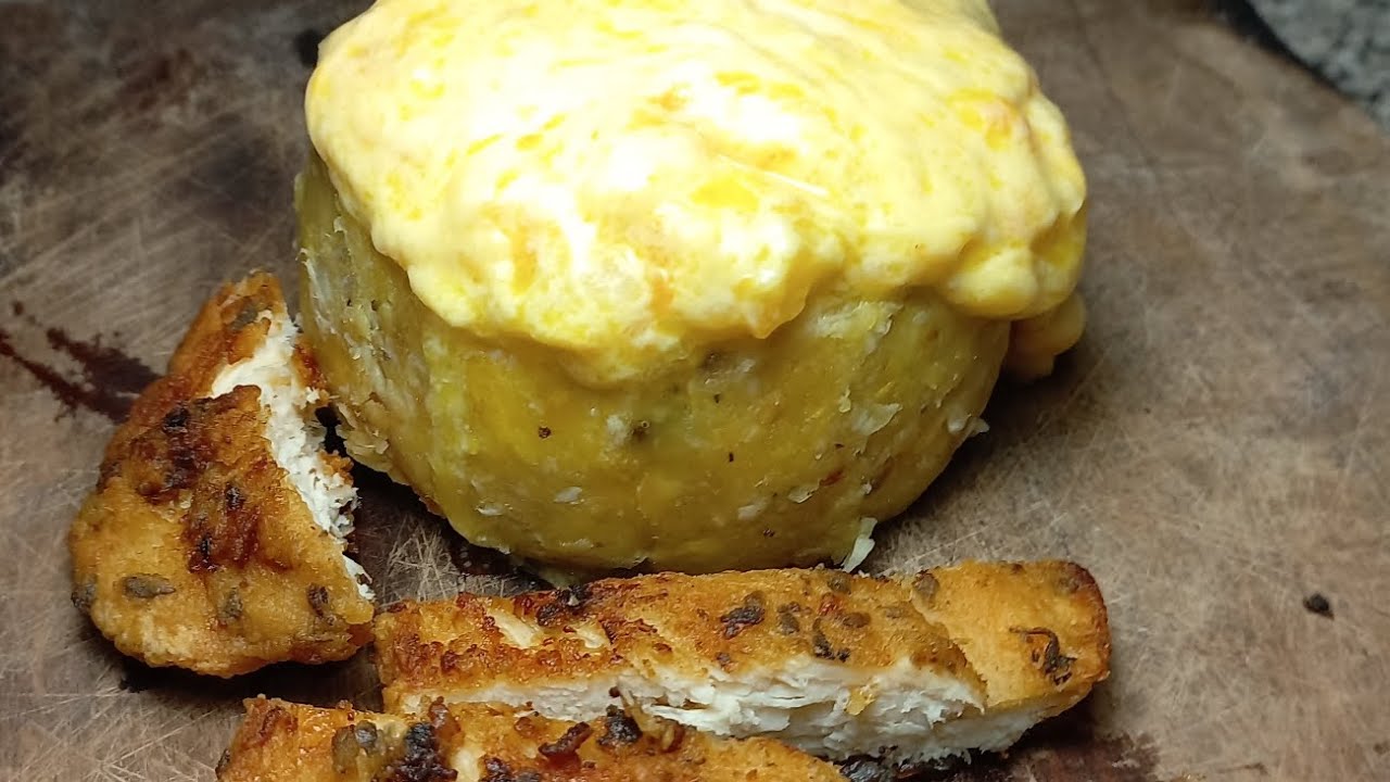 como preparar mofongo de chicharrón de pollo en un minuto y con tan ...