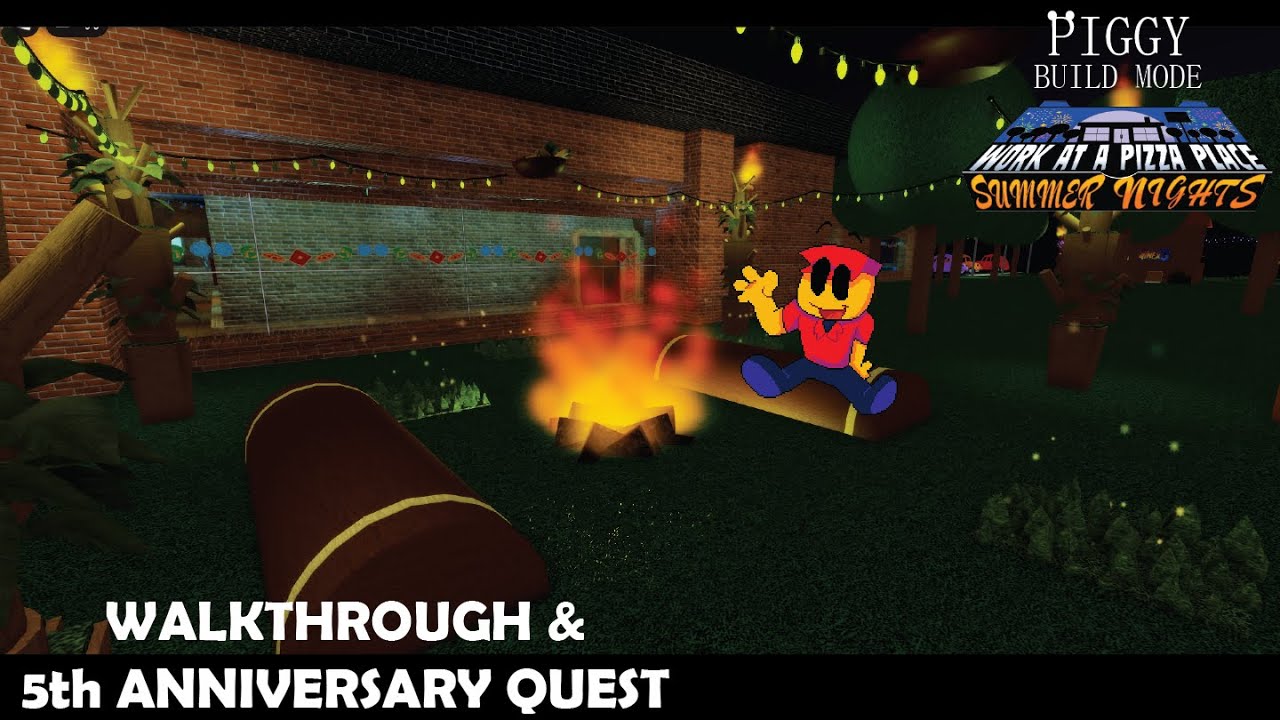 Work at a Pizza Place [Summer Nights] - WALKTHROUGH & ANNIVERSARY QUEST ...