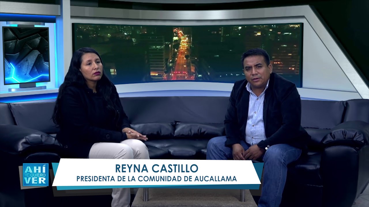 Entrevista a Reina Castillo Pretel - Presidenta de la comunidad ...