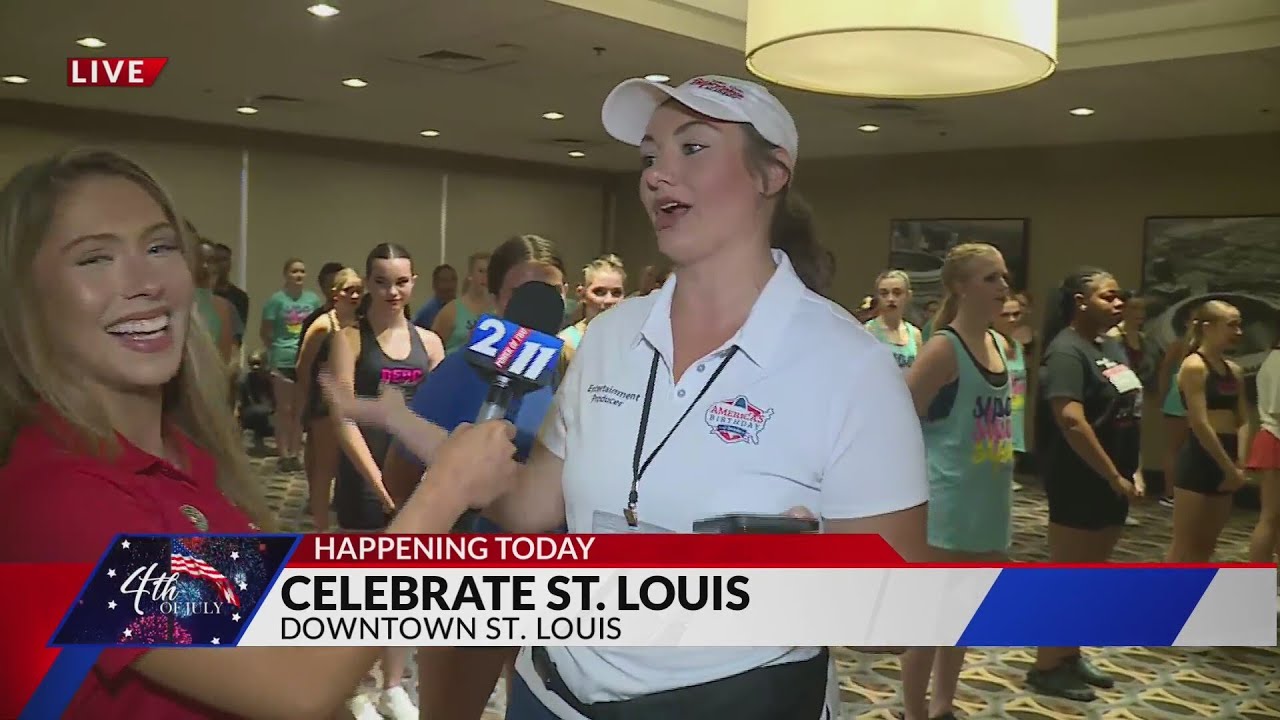 Downtown St. Louis celebrates Fourth of July with parade, fireworks ...
