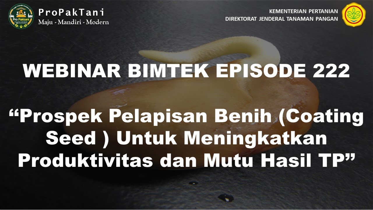 Prospek Pelapisan Benih (Coating Seed ) Untuk Meningkatkan ...