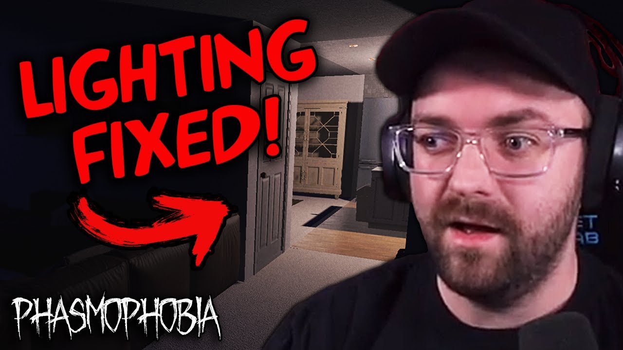 They Fixed The LIGHTING | Phasmophobia - YouTube