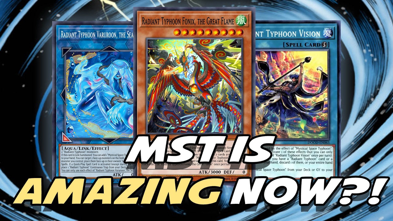 Yu-Gi-Oh! Made Mystic Typhoon GOOD?! - Master Duel - YouTube