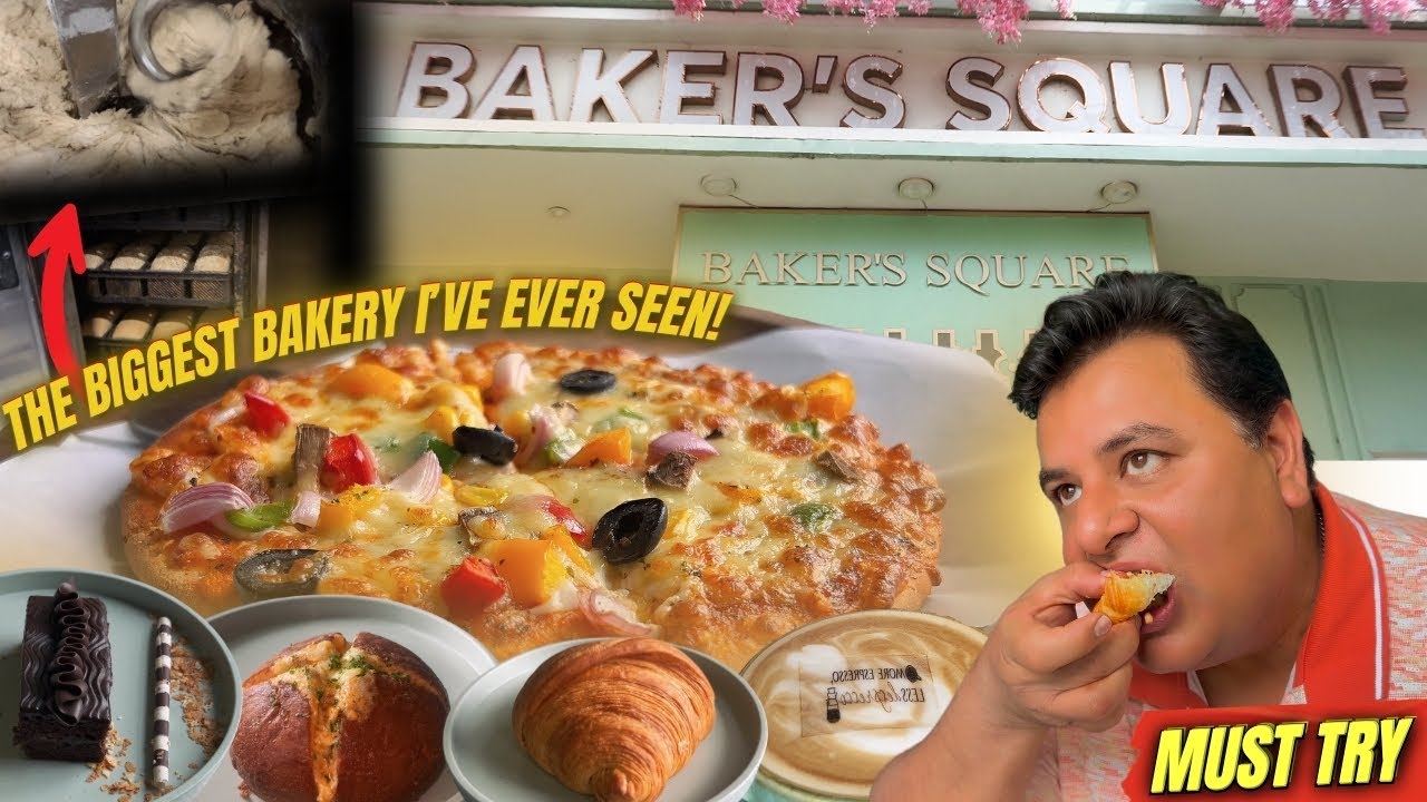 Trying The Biggest & Best Bakery in Town | Baker’s Square Full Food ...