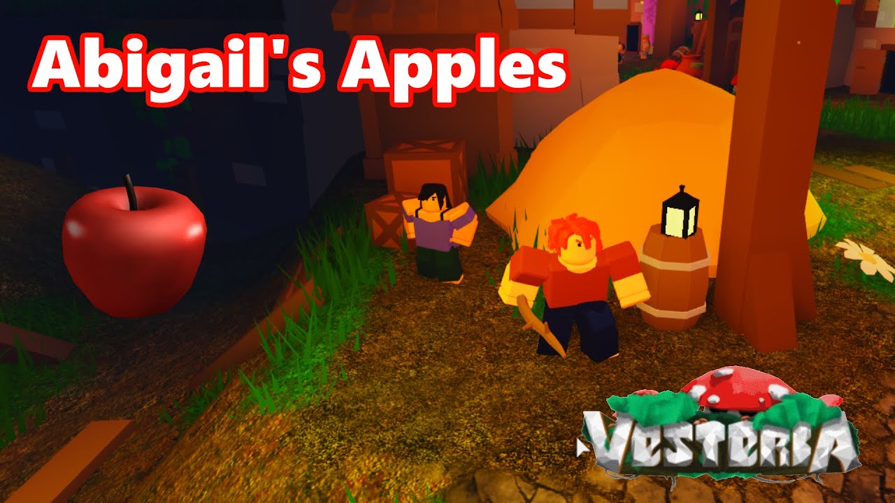 How to do Abigail's Apples quest - Vesteria - YouTube