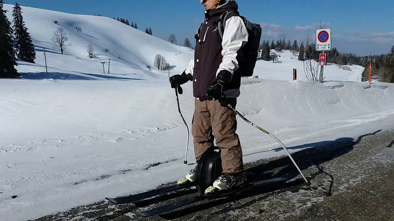 Gyr' Olympics Games ski By Justin Gouin Gyro-Art - YouTube