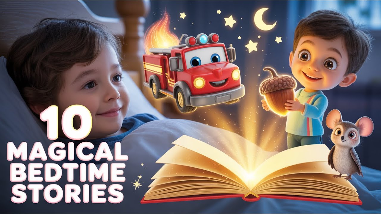 10 Magical Bedtime Stories Kids Will Love - YouTube