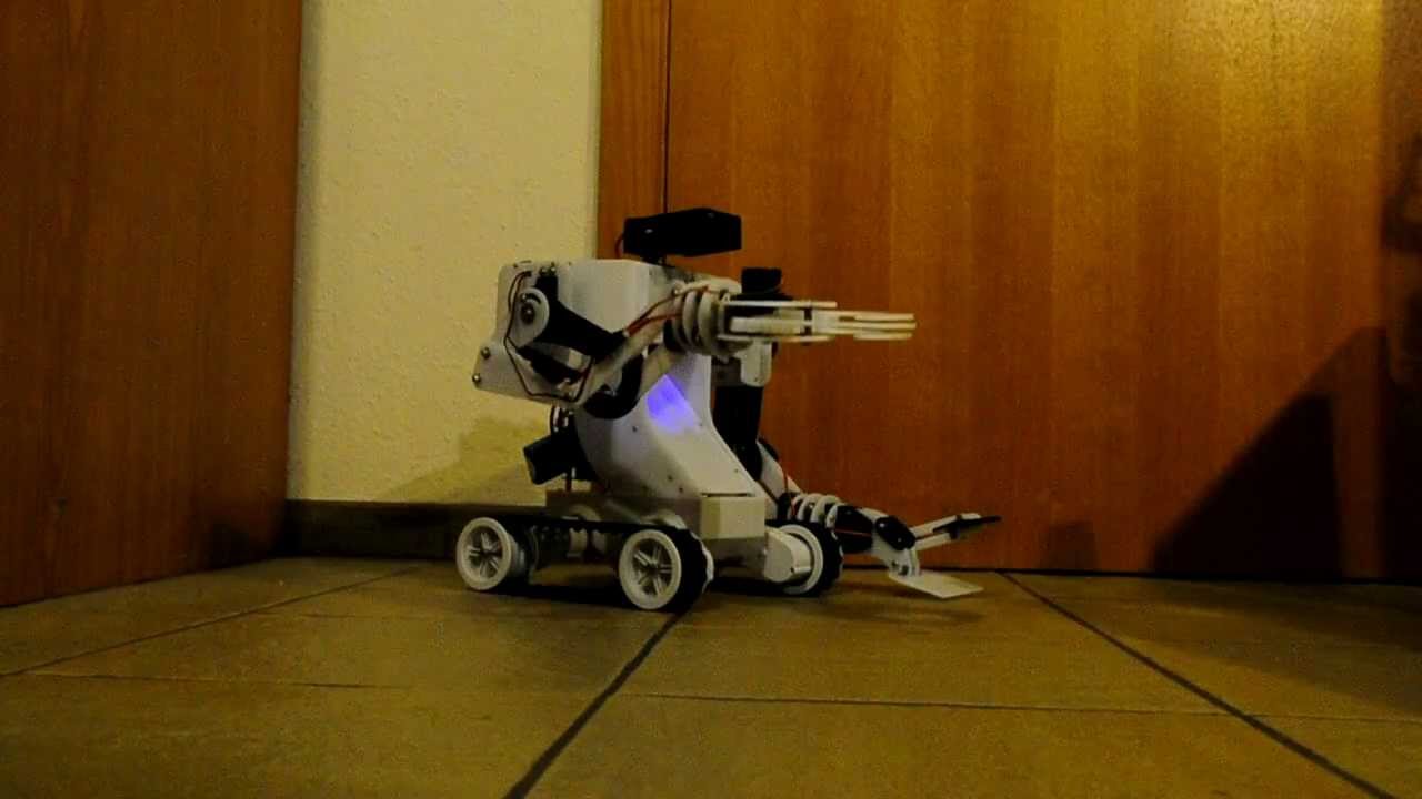 Dagu service droid first test - YouTube