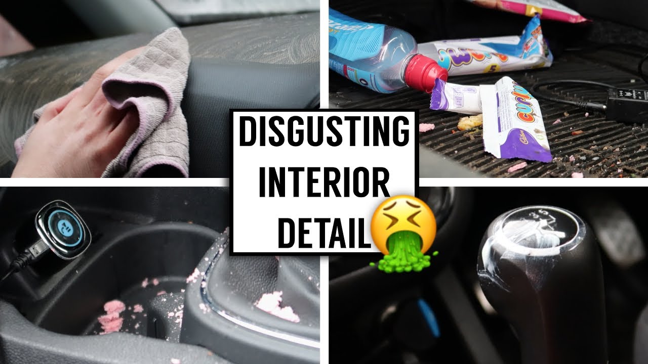 CLEANING THE DIRTIEST CAR INTERIOR! - YouTube