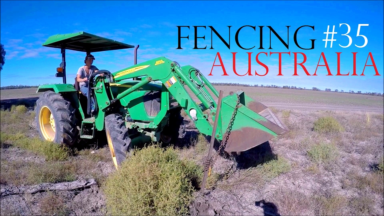 SHIT HAPPENS - FARM WORK / WORK AND TRAVEL AUSTRALIA - Fencing in the ...