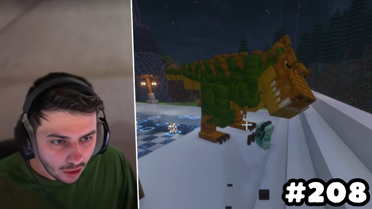 GABE CONSEGUIU DOMAR UM T-REX | ARKANIS MINECRAFT | EP 208 - YouTube