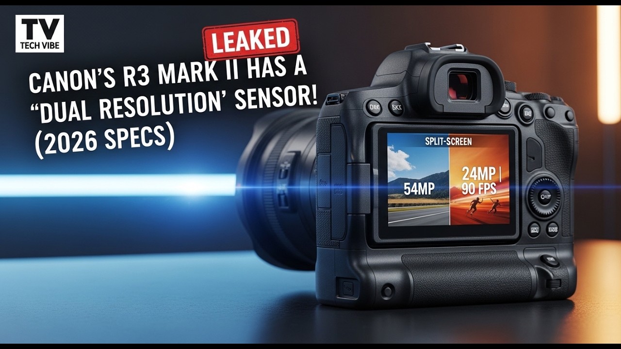 Canon’s R3 Mark II Has a "Dual Resolution" Sensor! (2026 Specs) - YouTube