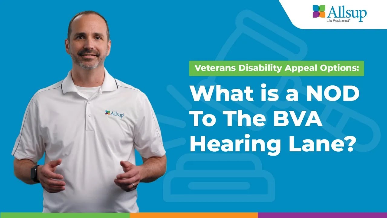 Veterans Disability Appeal Options: What is a NOD To The BVA Hearing ...