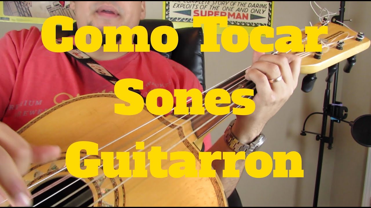 Como Tocar Guitarron 'Sones' HD - YouTube