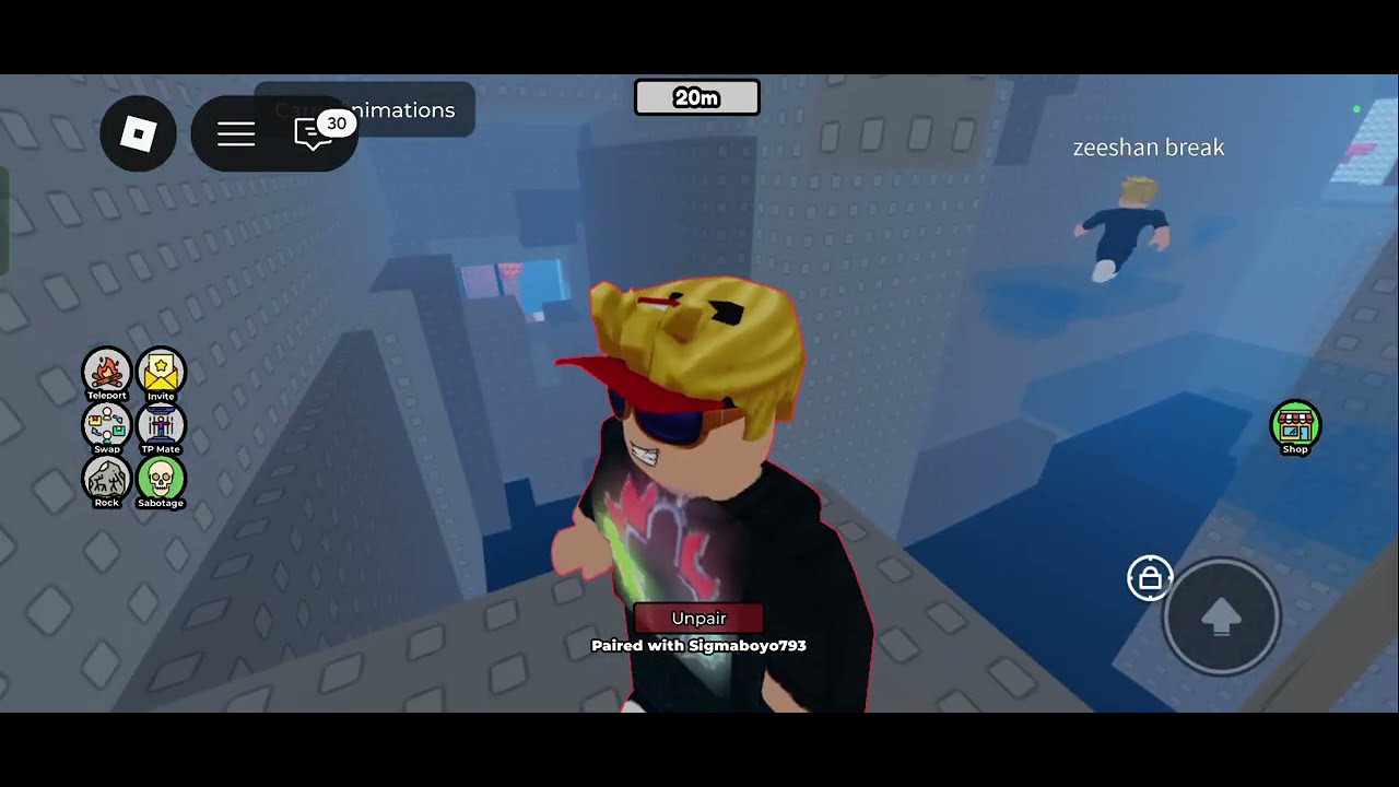 2 player obby with funny seens - YouTube