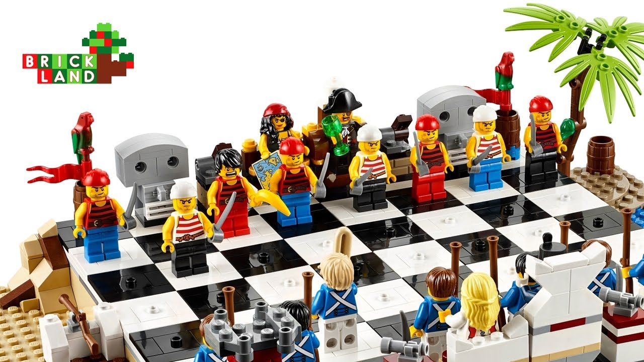 Lego 40158 Pirates Chess Set review.레고 40158 해적 체스 세트 리뷰.Lego Pirates ...