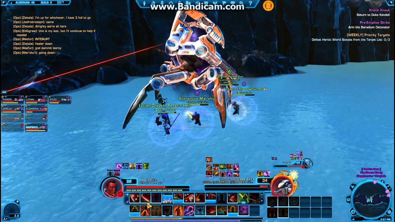 swtor World boss battle - YouTube