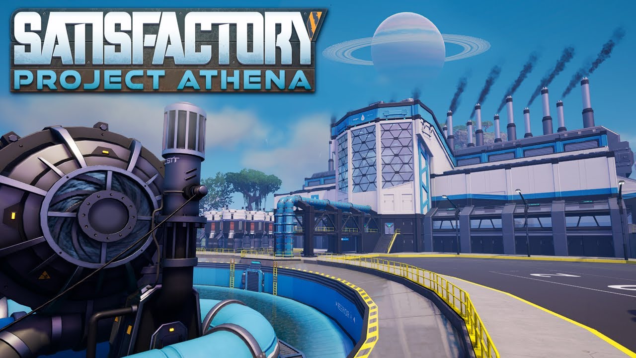 I made a COAL POWER PLANT in SATISFACTORY - YouTube