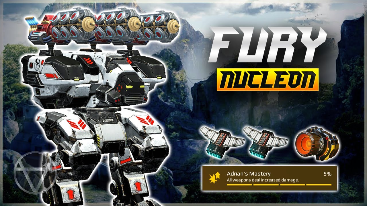 [WR] 🔥 Jumping Nucleon FURY With Cloaking Unit - Gameplay | War Robots ...