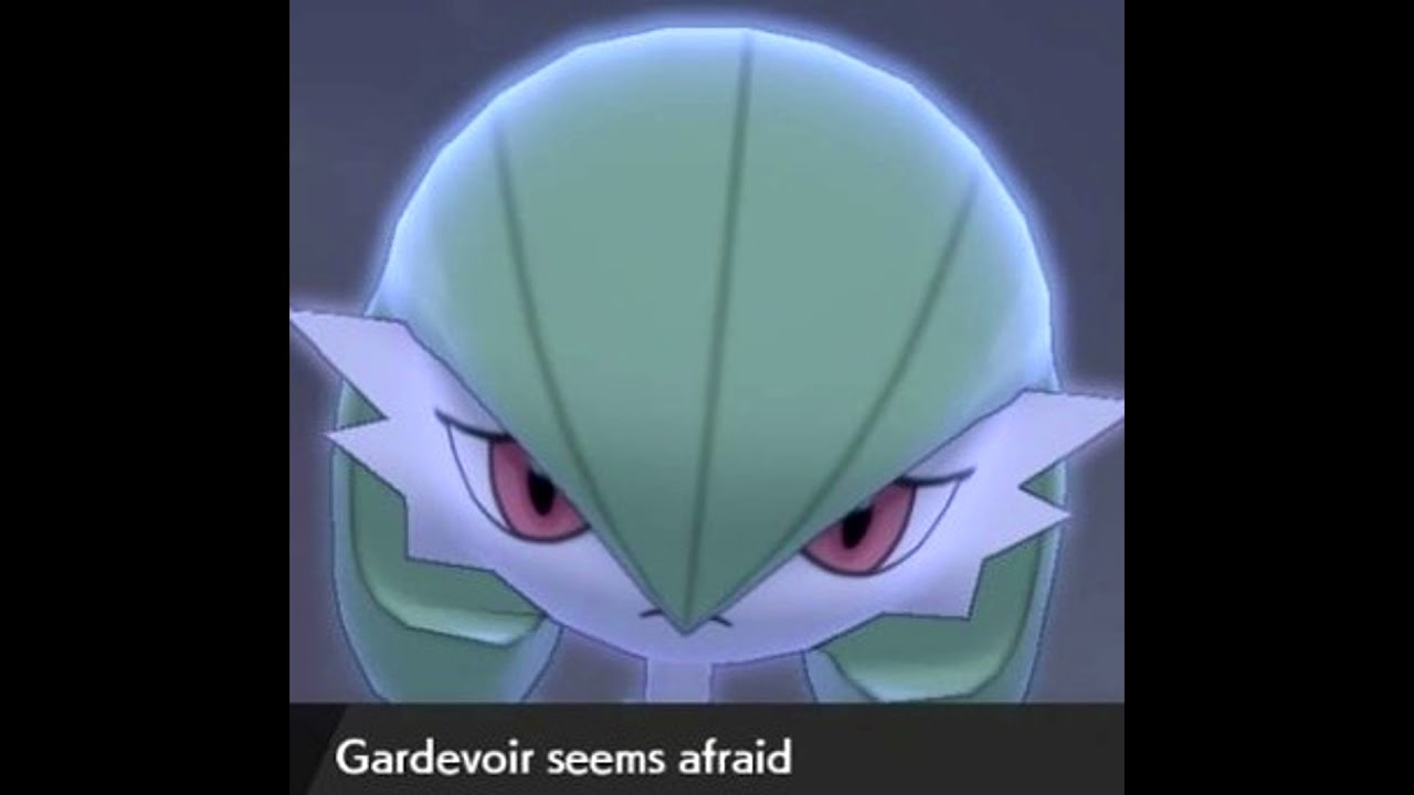 Gardevoir Seems Afraid - YouTube
