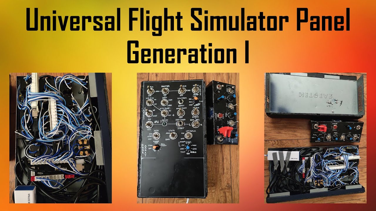 Universal Flight Simulator Panel Generation I - YouTube