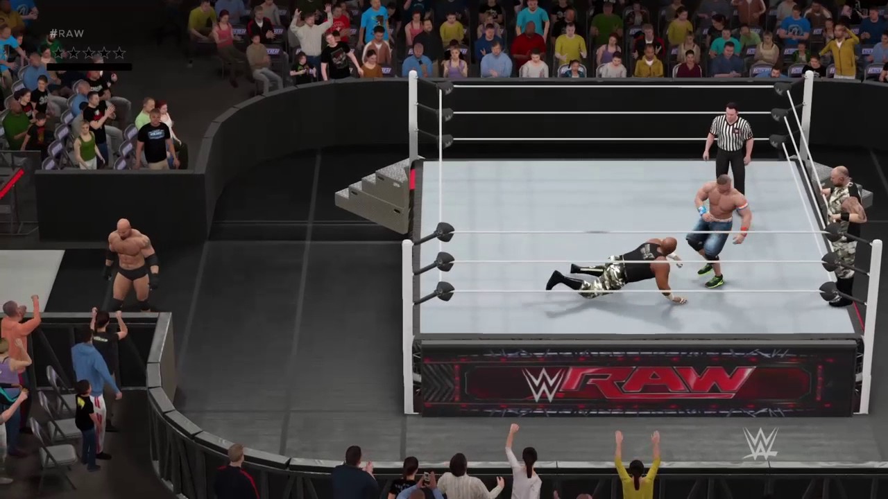 Goldberg baggato W2k17 PS4 - YouTube