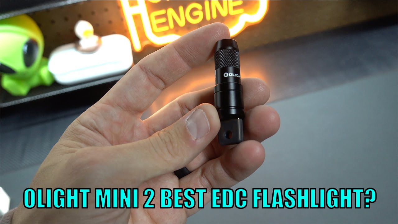 OLIGHT Mini 2 EDC Keychain Flashlight - YouTube