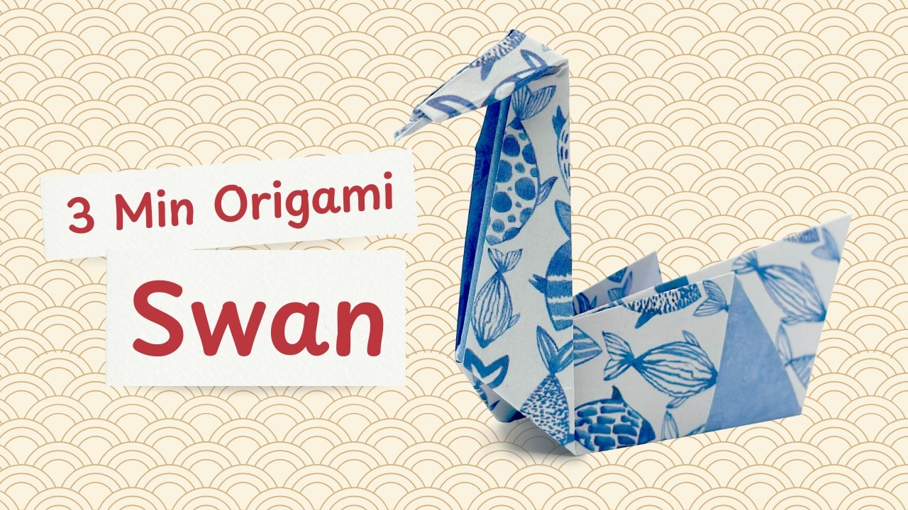 Easy Origami Swan Tutorial 🦢 Step-by-Step Instructions - YouTube