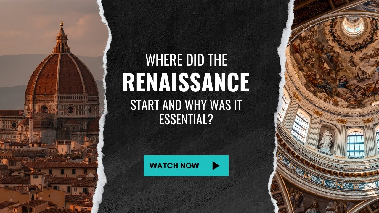 Where Did The Renaissance Start and Why Was It Essential? - YouTube