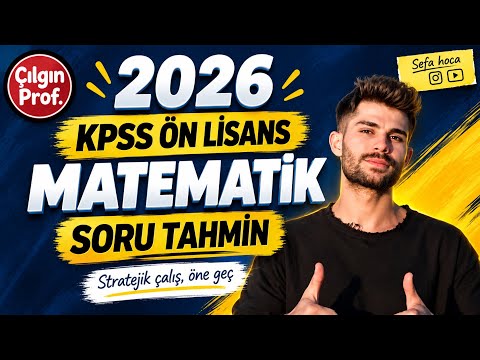 2026 KPSS Ön Lisans Matematik Soru Tahmin / 2026 KPSS Ön Lisans Matematik Soru Analiz