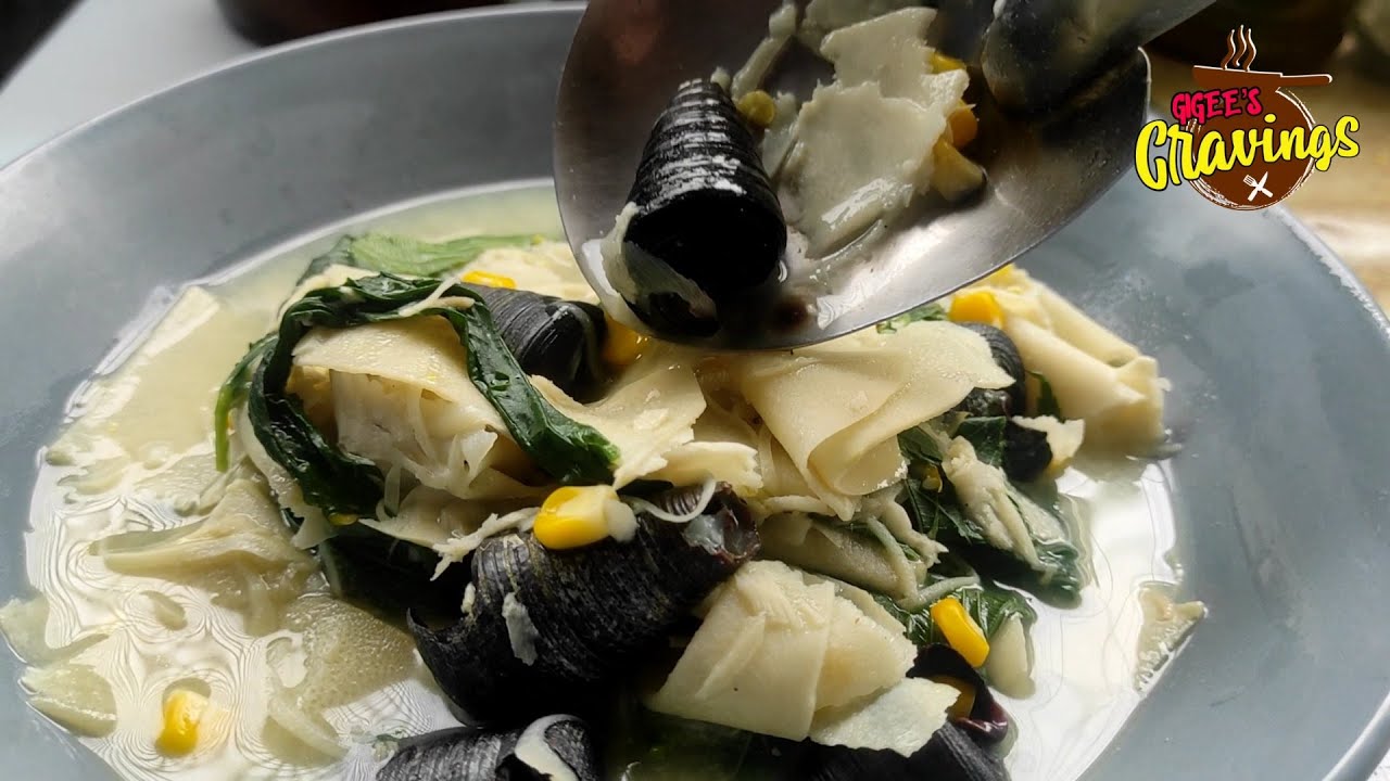 Ginataang Tambo/Labong w/Suso | Favorite Ilonggo Native Dish | Easy and ...