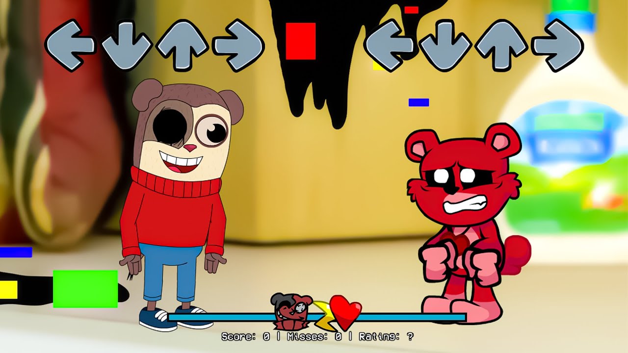 FNF Twiddle Finger Vs Smiling Critters Sings Sliced | Twiddle Finger ...