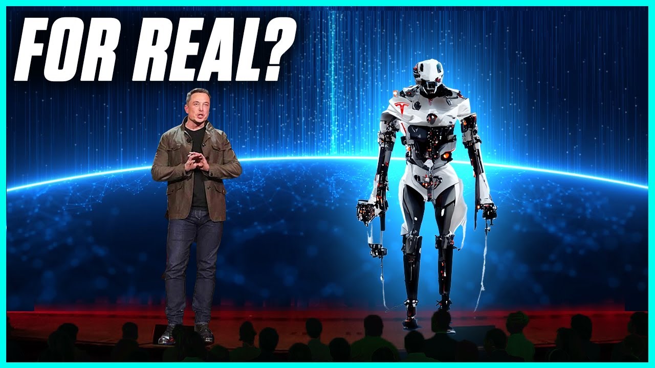 FINALLY! Elon Musk Releases Humanoid Tesla Bot OPTIMUS!! - YouTube