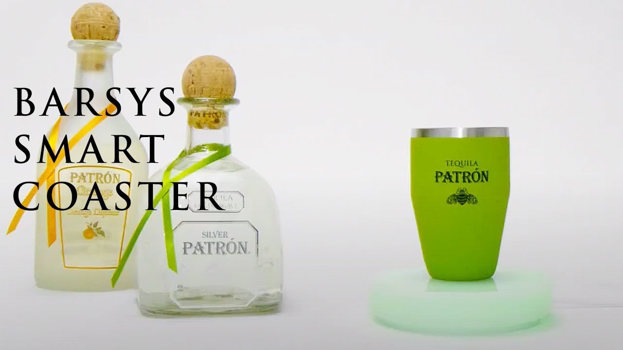 The Patrón Margarita Smart Coaster by Barsys | Patrón Tequila - YouTube