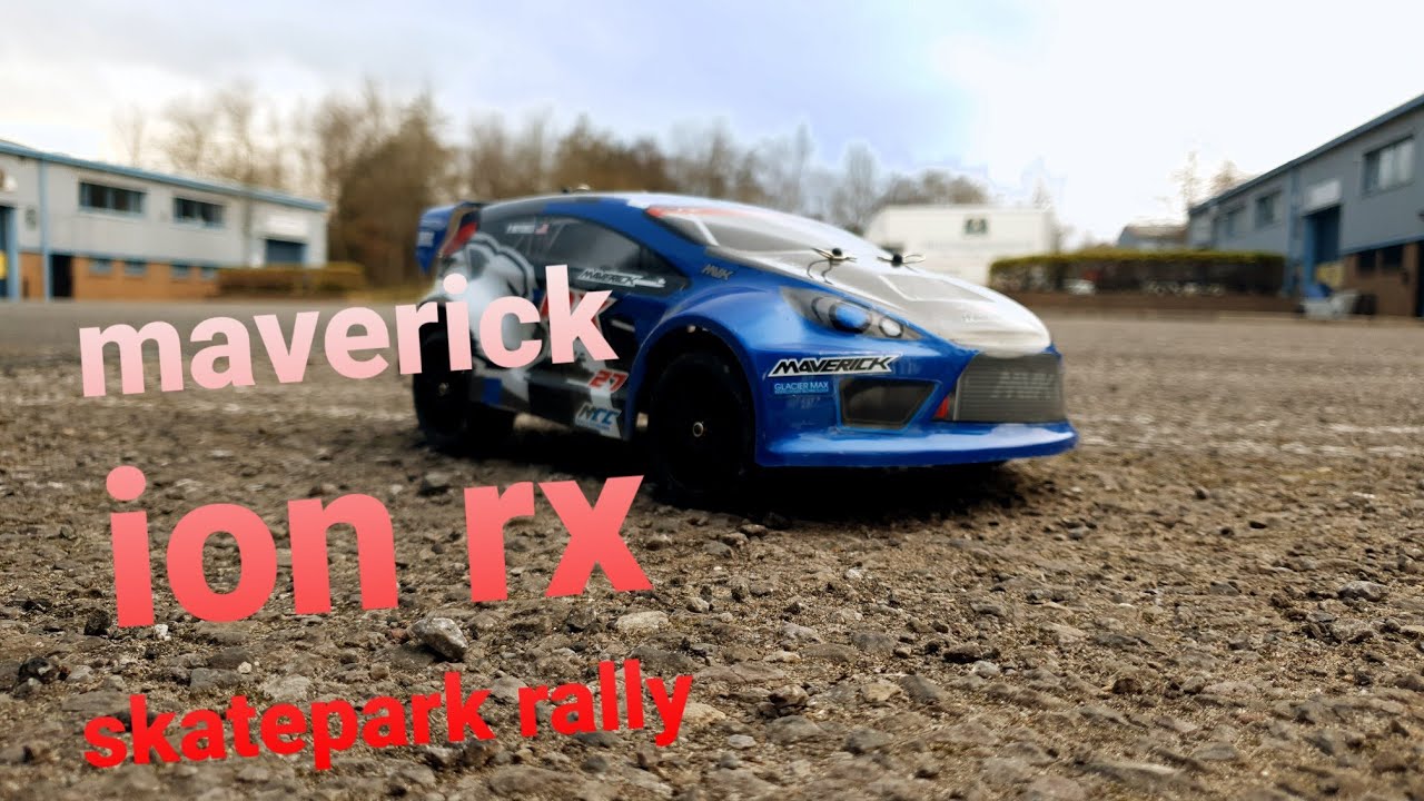 HPI MAVERICK ION RX SKATEPARK RALLY - YouTube