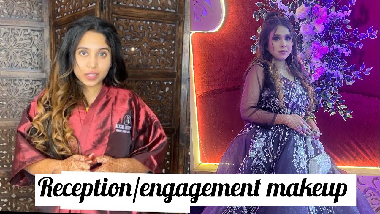 engagement/ reception makeup look by @alishaartistry8868 / full step by ...