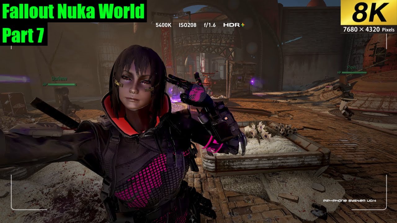 Fallout 4 Waifu edition Nuka World Part 7 Blasting off to Space world ...