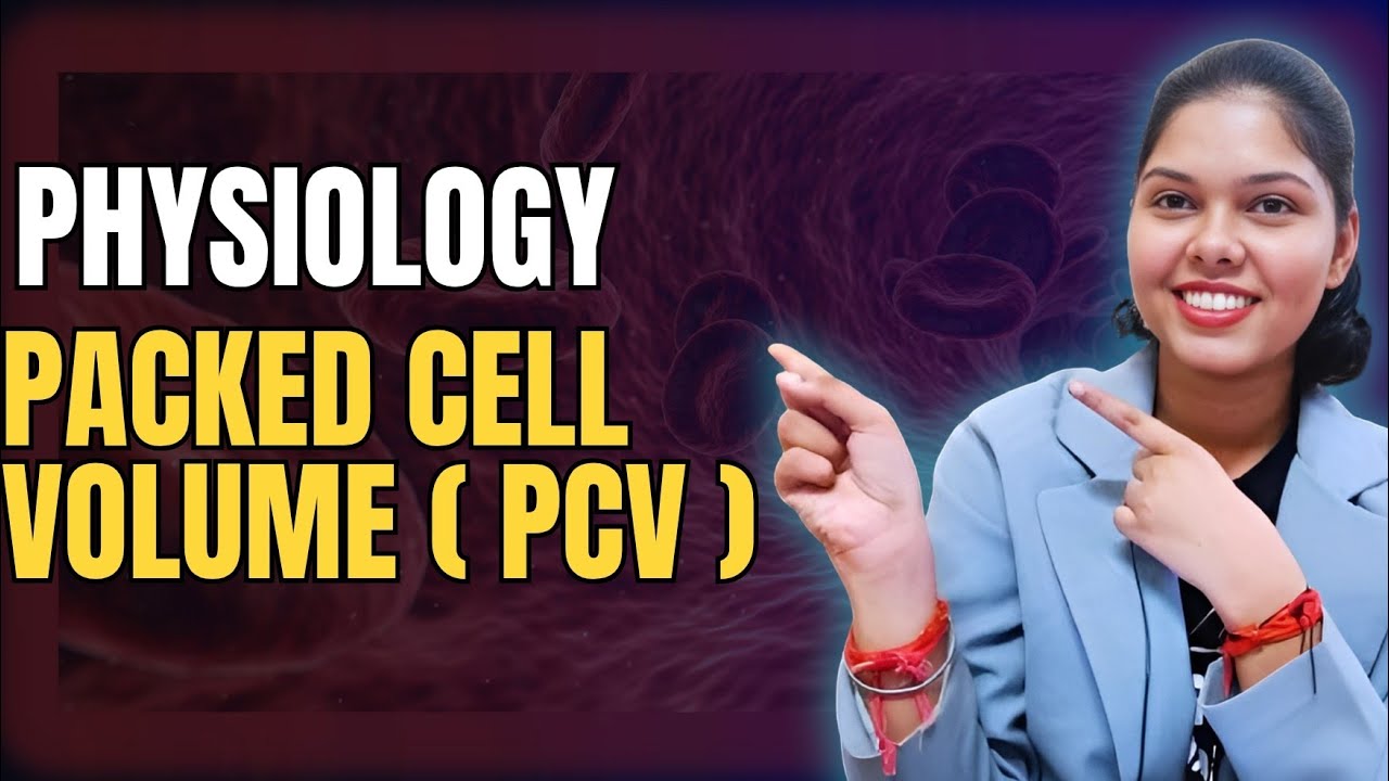 packed cell volume (PCV) - Method of determination #mbbs1styear # ...