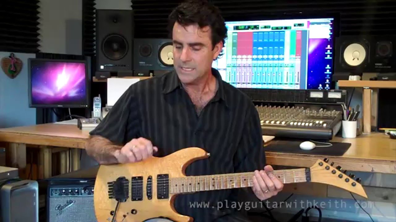 Keith Lynch - Guitar Tips - How To Hold The Pick - YouTube