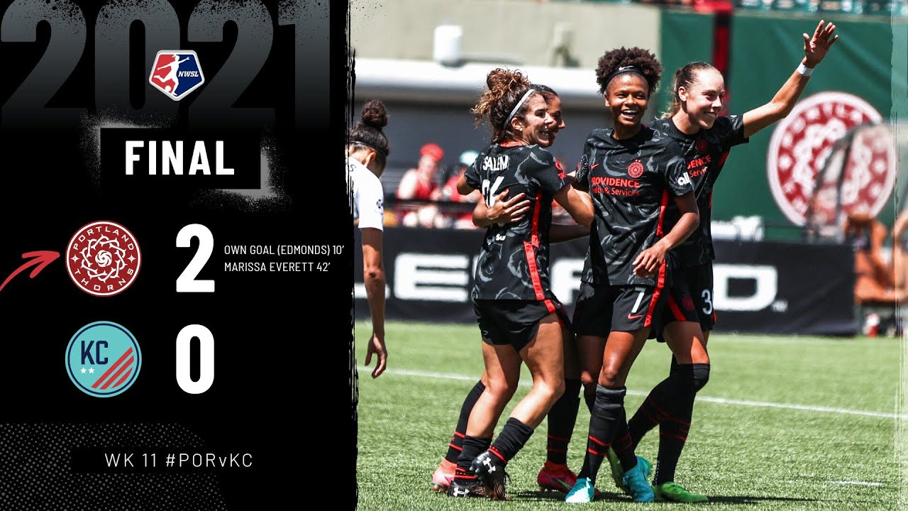 Portland Thorns FC vs. Kansas City | August 1, 2021 - YouTube