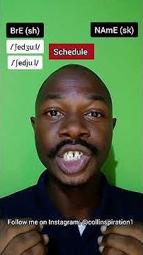 How to pronounce schedule - YouTube