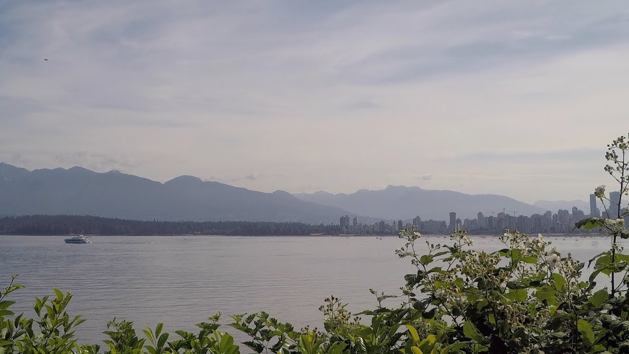 Vancouver BC Canada. Exploring West Side Area called "Kits". Walking ...