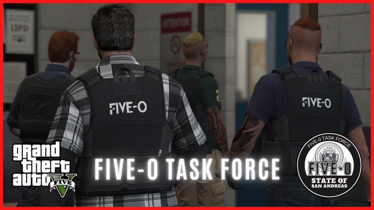 🔴 GTA 5 | FIVE-0 TASK FORCE | CRITICAL INCIDENT RESPONSE GROUP ...