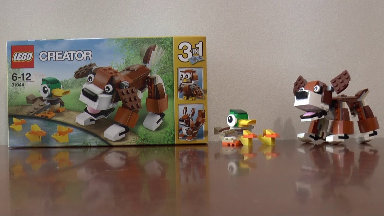 LEGO Creator 31044 Zwierzęta z parku - część 2 - unboxing rozpakowanie ...